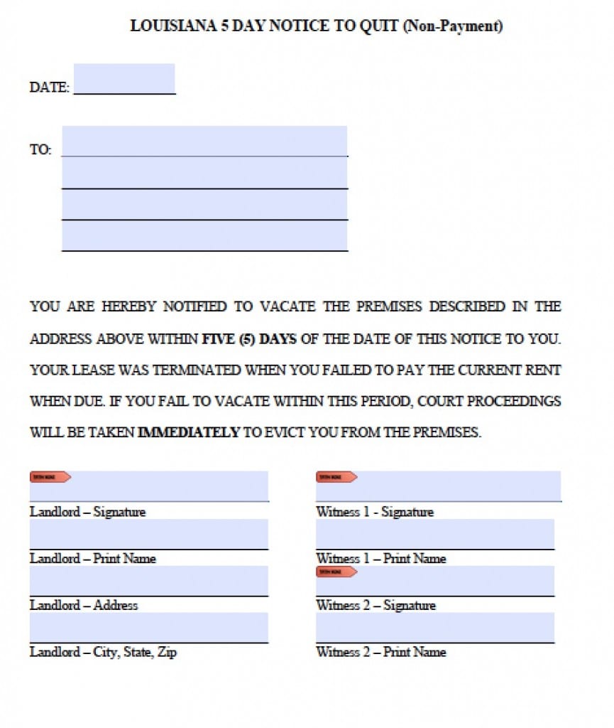 Free Louisiana Rental Lease Agreement Templates | PDF | Word Free Louisiana Rental Lease Agreement Templates | PDF | Word